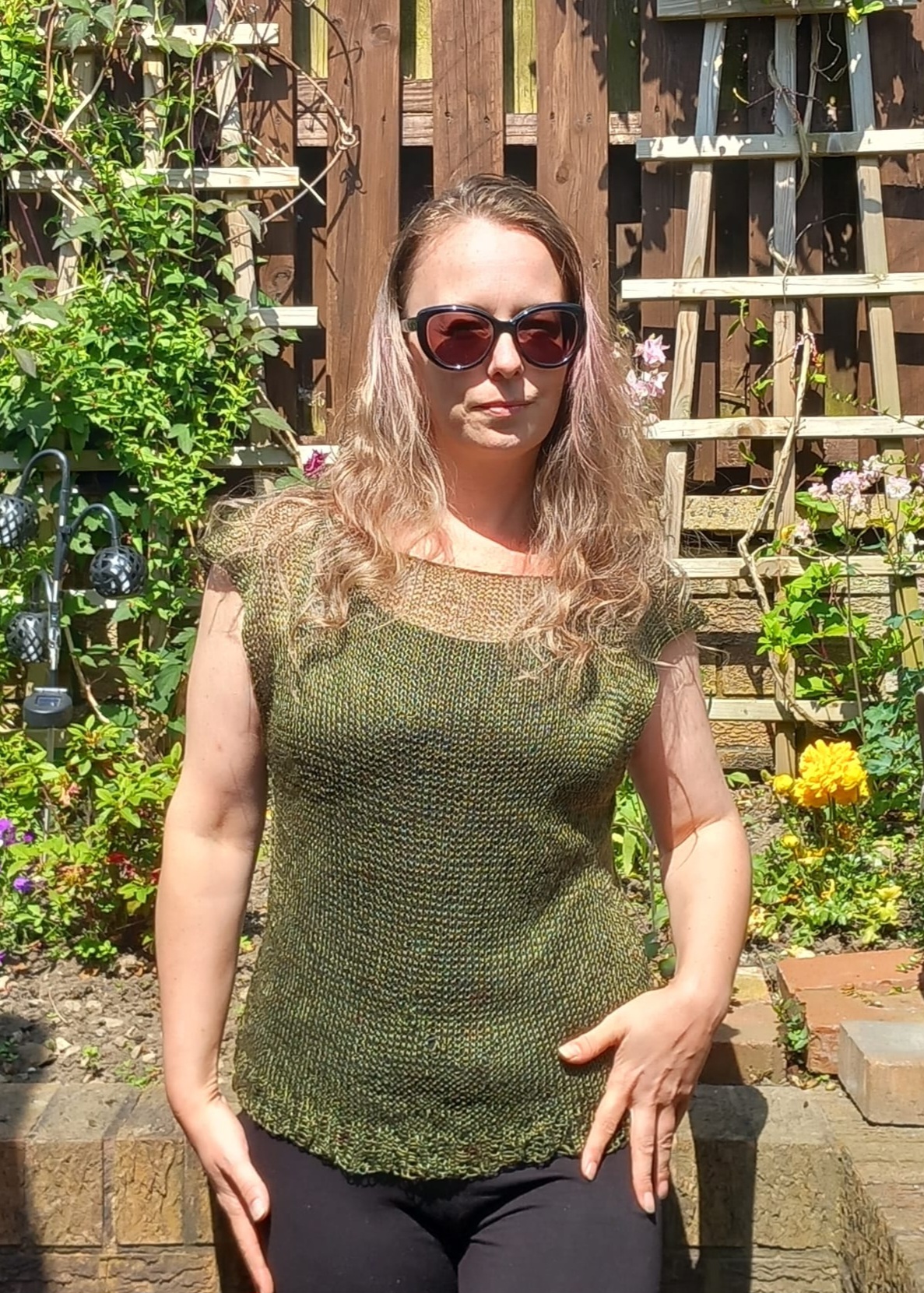 Tencel Loose Knit Top - VeganYarn.co.uk